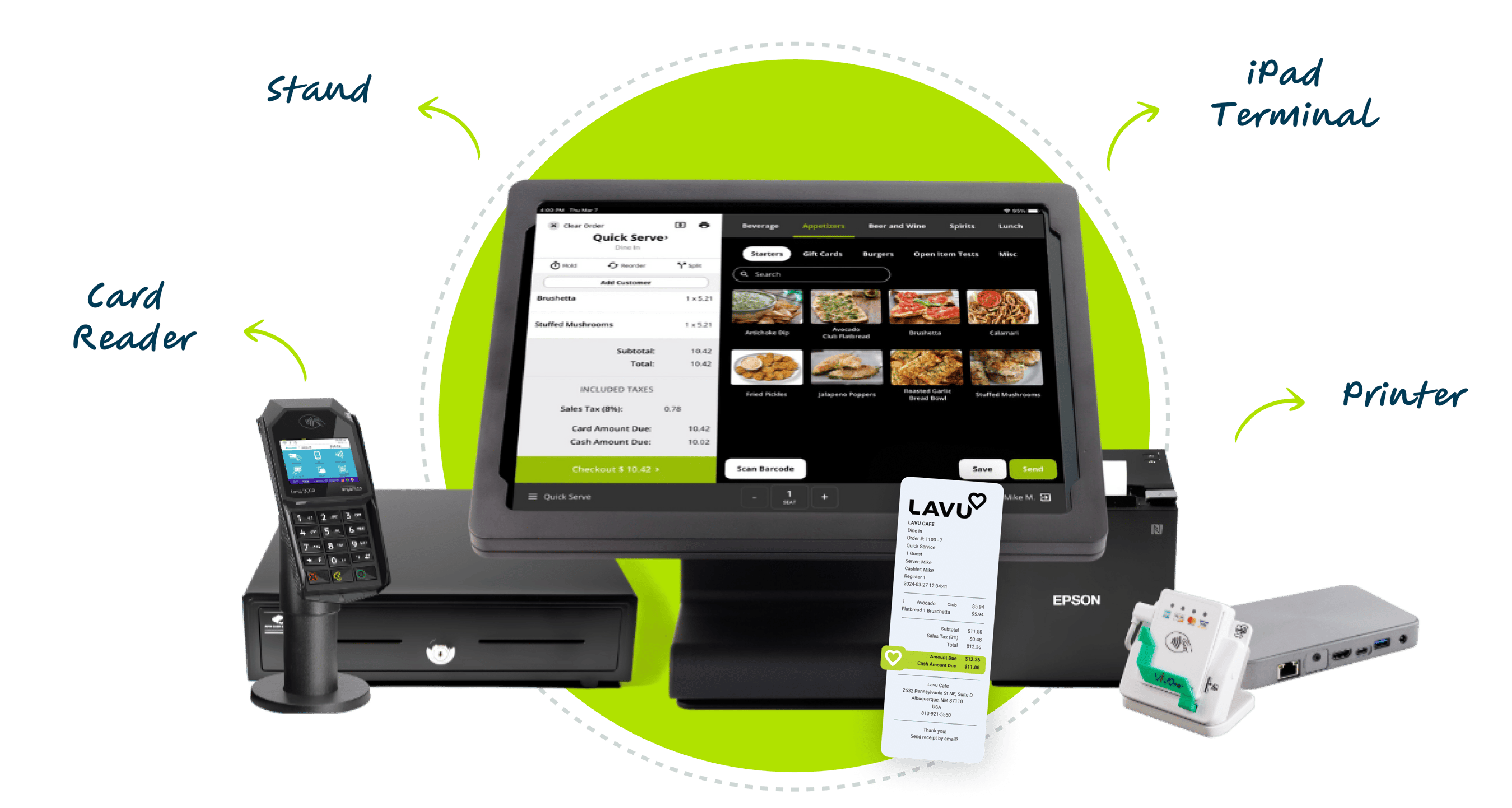 The Lavu Starter Kit POS System