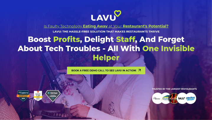 LAVU: Reliable Restaurant POS | Smooth Operations